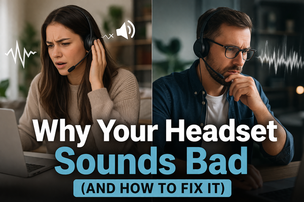 Why Your Headset Sounds Bad (And How to Fix It)