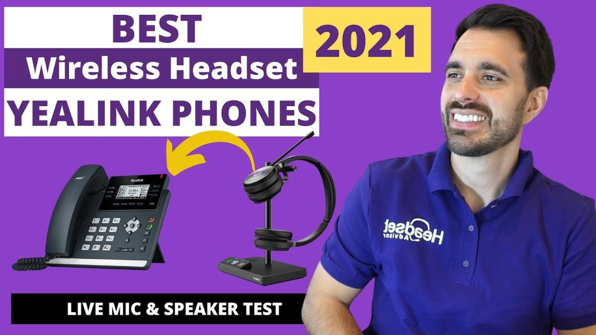 Best Headset For Yealink Phones | Live Mic & Speaker Test Video