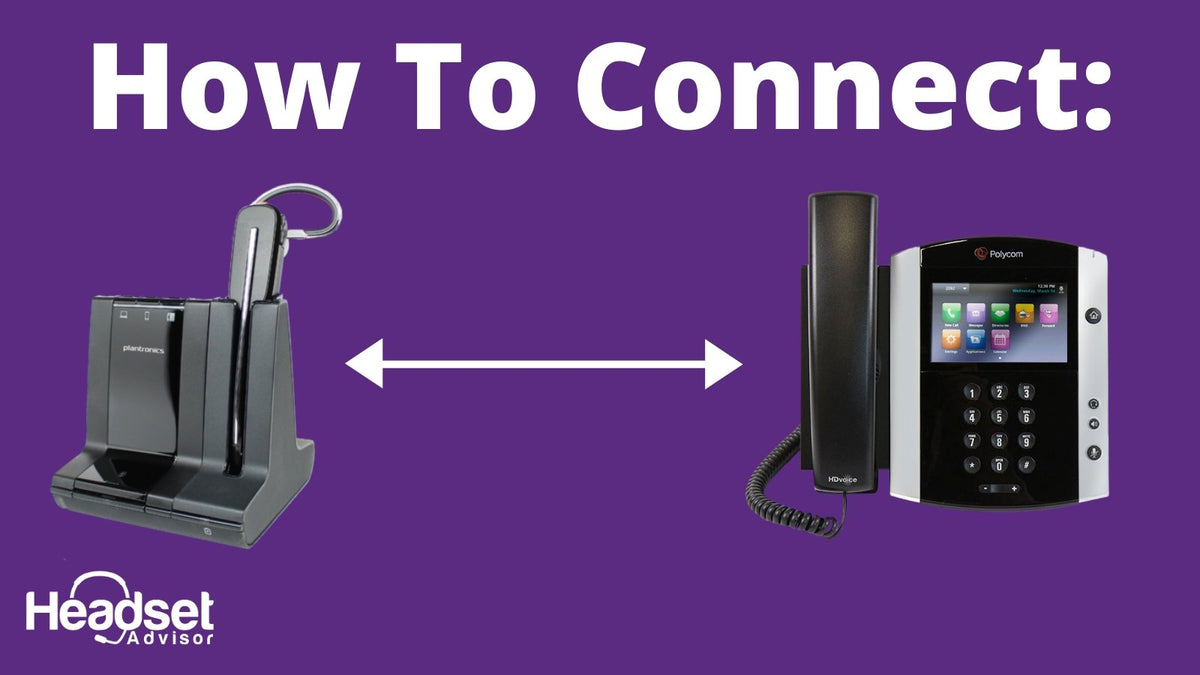 Plantronics Wireless Headset Setup Without Headset Port