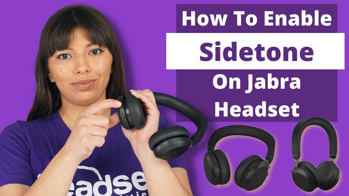 How To Enable Sidetone On A Jabra Headset