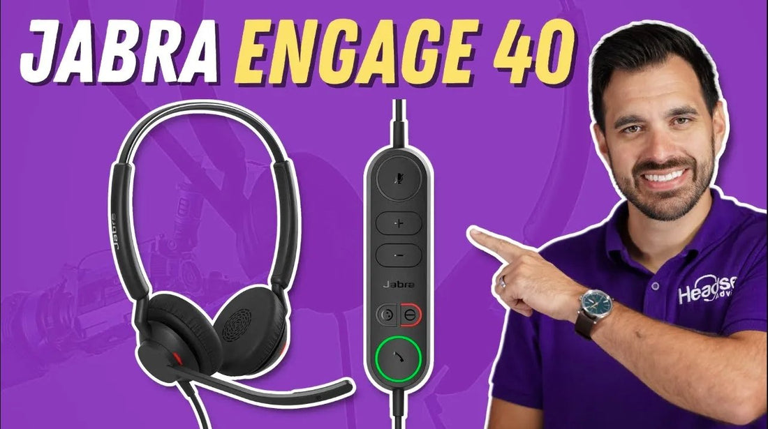 Jabra Engage 40 - New Era Of Call Center Headsets