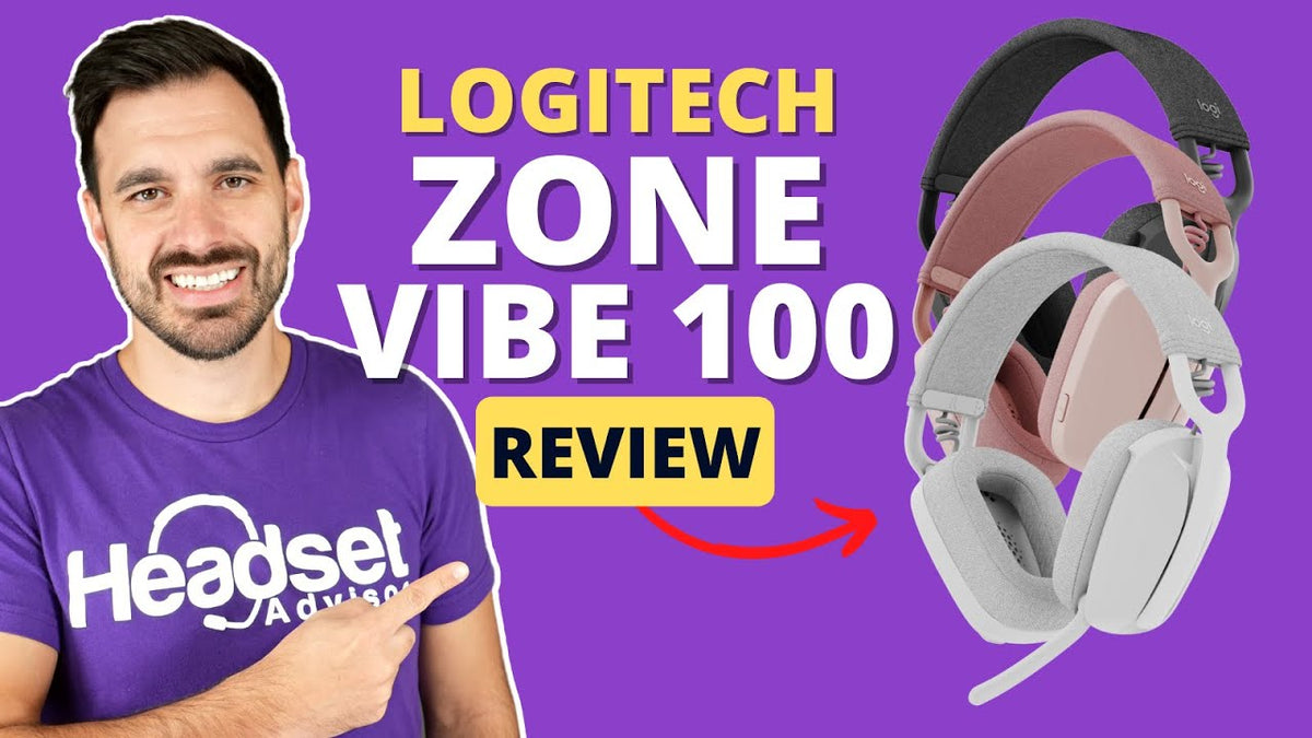 Logitech Zone Vibe 100 - Incredible Value at an Affordable Price