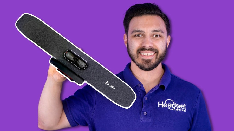 Poly Studio R30 Video Bar Review + Mic, Speaker and Camera Test