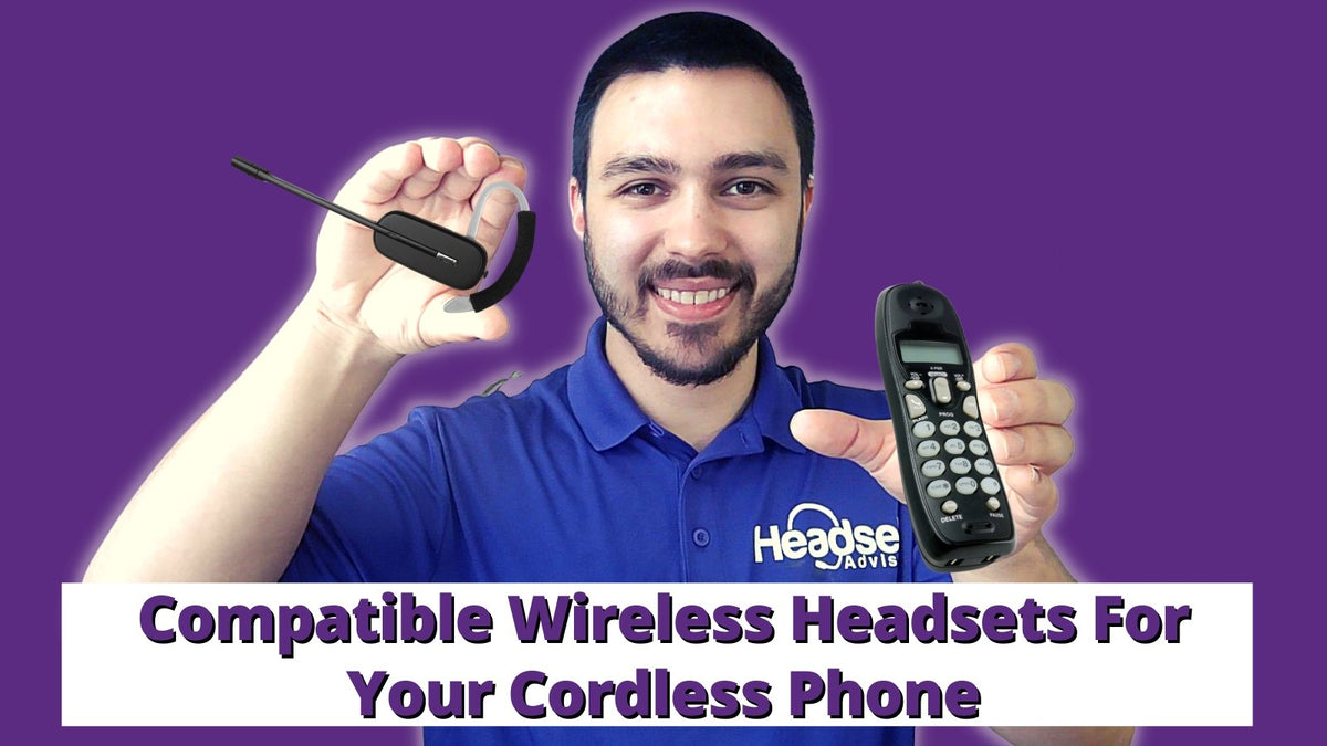 Wireless Phone Headset Buying Guide For Cordless Phone + Setup