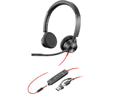 Poly Blackwire 3325: Comfort & Crystal-Clear Calls - 8X221AA