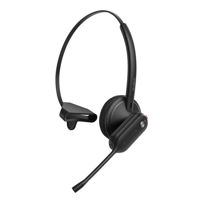 Yealink WH63 E2 Wireless DECT Headset, Teams Certified, 607ft Range