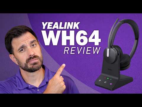 Yealink WH64: World's First DECT + Bluetooth Wireless Headset